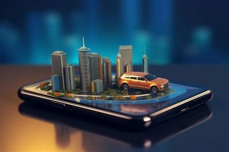 Premium Photo Map Point Direction Position Gps Phone Navigation