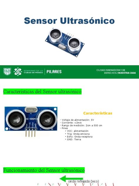 sensor ultrasónico descargar gratis pdf electricidad informática