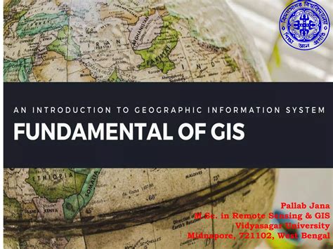 Fundamentals Of Gis Pdf