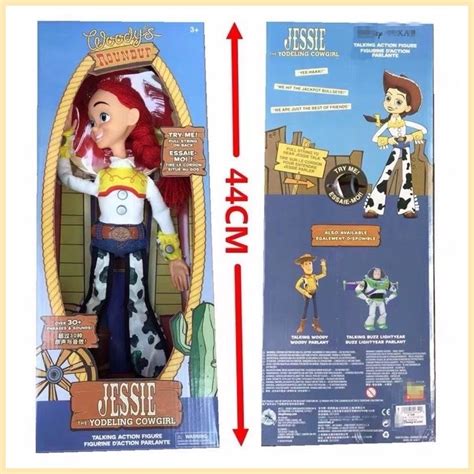 Toy Story Buzz Lightyear Woody Jessie Talking Doll Toy Shopee Philippines