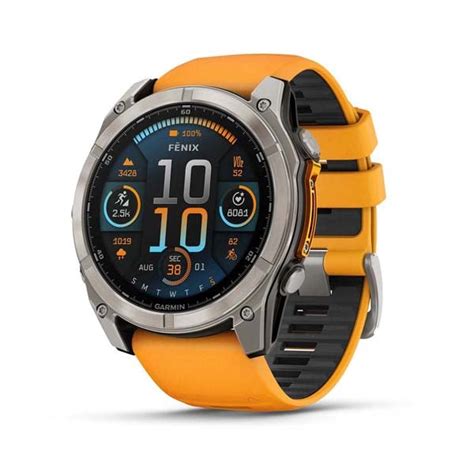 fēnix 8 AMOLED Jam Tangan GPS Multisport 51 mm Smartwatch