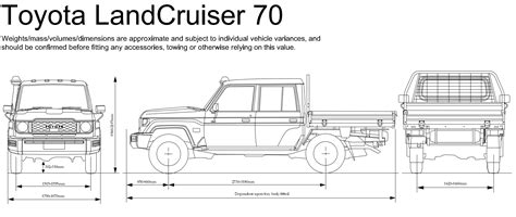 79 Series Landcruiser Drawing