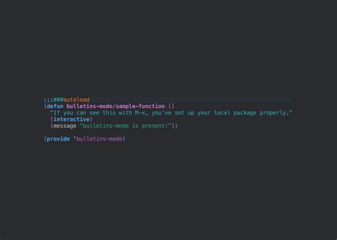 How To Create A Package In Spacemacs For The Programmer In A Hurry