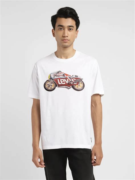 Mens Graphic Crew Neck T Shirt Levis India Store
