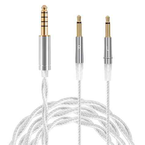 YYSEE 4 4mm Balanced Headphone Cable Dual 3 5mm Replacement For Hifiman Sundara HE400i New
