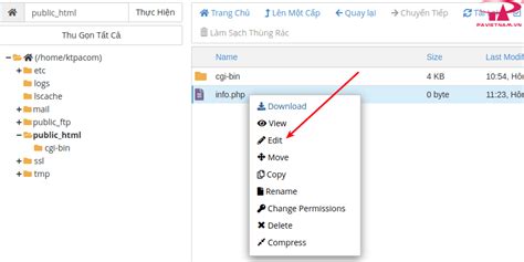 Hướng Dẫn Sử Dụng File Info Kiểm Tra Thông Tin Php