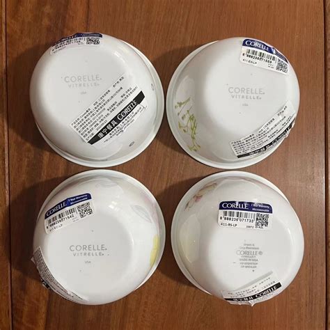 美国进口耐热康宁玻璃餐具CORELLE紫莓316ml饭碗411 PU专柜正品 虎窝淘