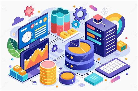 This Illustration Depicts Various Data Analysis Tools Charts And