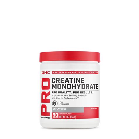 Gnc Pro Performance® Creatine Monohydrate Gnc