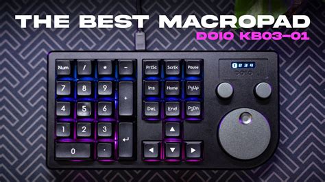 The Best Macropad Doio Kb30 01 Review Qmk Via Youtube