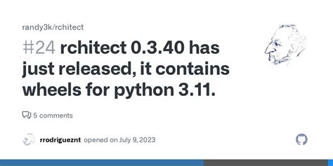 Rchitect 0340 Has Just Released It Contains Wheels For Python 311 · Issue 24 · Randy3k
