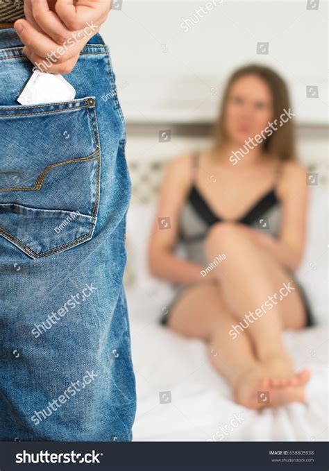 Man Holding Condom Safe Sex Concept Stock Photo 658805938 Shutterstock