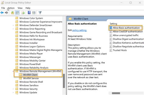 Ensure Allow Basic Authentication Is Set To Disabled Cis Level 1