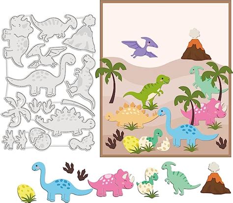Globleland Matrices De Découpe Dinosaure Pour Cartes Ptérosaure