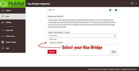 Hue Bridge Integration Hubitat Documentation