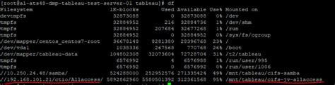Tableau Server On Centos7 Connection To Shared Folder On Windows Tableau Server On Centos7 Connection To Shared Folder On Windows