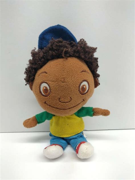 Little Einsteins Disney Quincy Plush 8 Yellow Shirt Red Shoes Blue Hat