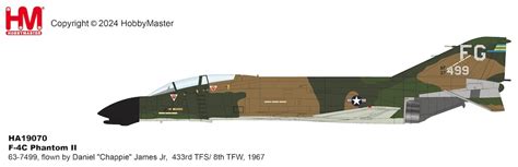 Hobbymaster Ha19070 Mcdonnell Douglas F4c Phantom Ii Usaf 63 749