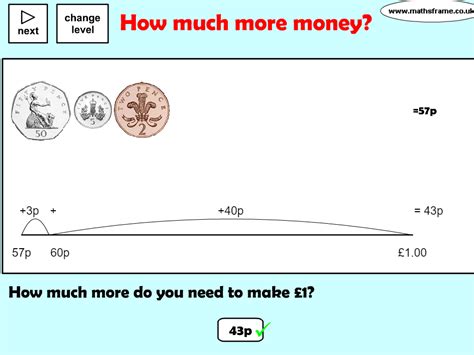 Find Different Combinations Of Coins That Equal The Same Amounts Of Money Mathsframe
