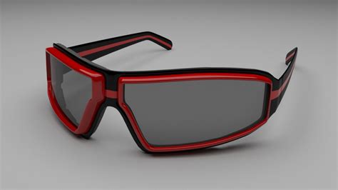 Vintage Glasses Free 3d Model Blend Free3d