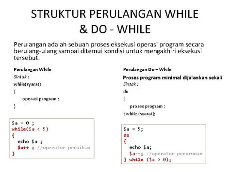 Php Materi 4 Struktur Kontrol Urutan Sequence Struktur
