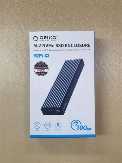 Promo Orico Casing SSD M NVMe SSD Enclosure USB Type C ORICO M PV C Multicolor Diskon