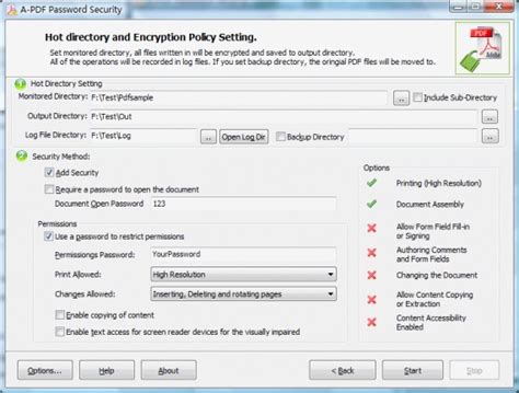 A PDF Password Security PDF Utilities Software Mac PC