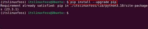 How Do I Updateupgrade Pip Itself From Inside My Virtual Environment