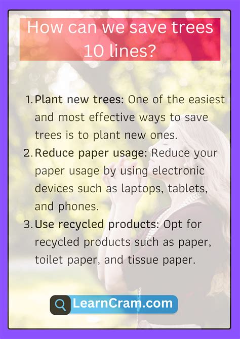 Save Trees Paragraph Why We Should All Care And What We Can Do Learn