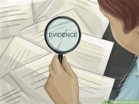 How To Prove Perjury 14 Steps With Pictures Wikihow