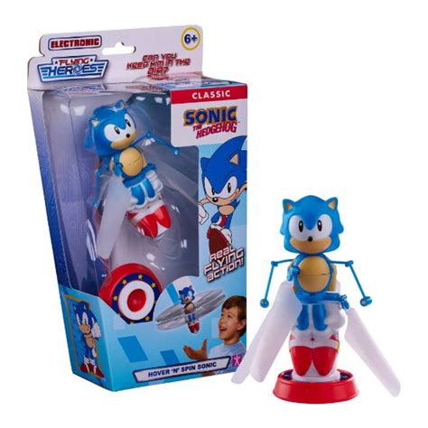 Flying Heroes Hover And Spin Sonic Character Toys