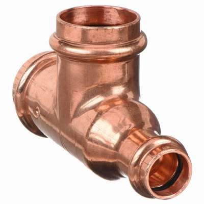 924522 7 Copper Tee Press X Press X Press Connection Type 3 4 X 1 2