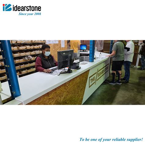 China Prefab Acrylic Countertop Worktop Table Top Corian Panels