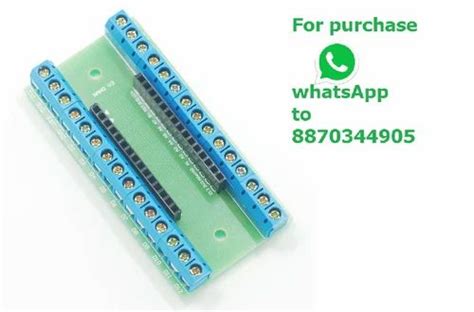 Arduino Nano Io Shield V With Screw Terminal Adapte At Piece New Items In Chennai ID