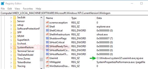 Windows Persistence Using WinLogon