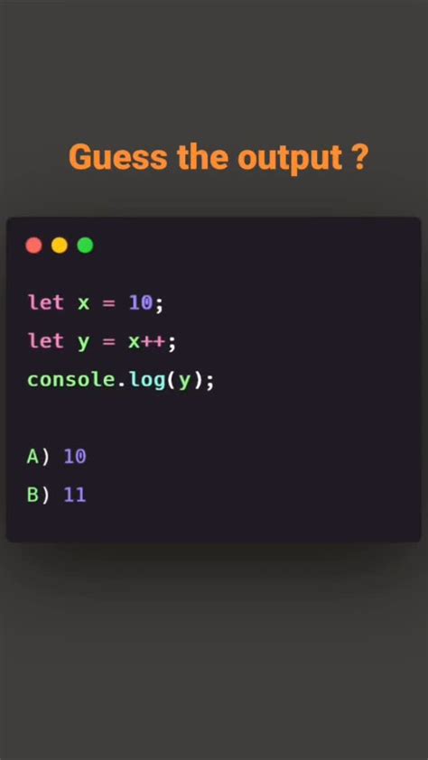ʀᴀᴠɪꜱʜ ᴡᴇʙ ᴅᴇᴠᴇʟᴏᴘᴇʀ 🧑‍💻 Comment Your Answers And Lets Learn Javascript Together The