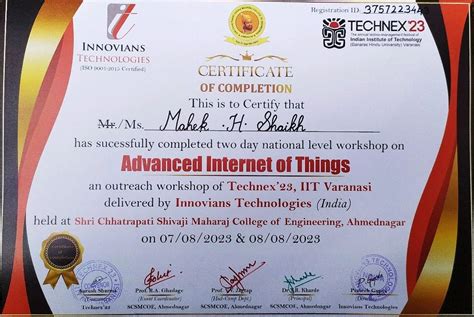 Mahek Shaikh On Linkedin Arduino Workshop Iot Arduino Scsmcoea