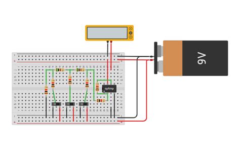 Circuit Design Dac Tinkercad