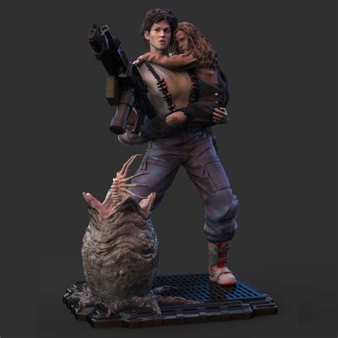 Aliens Ripley And Newt