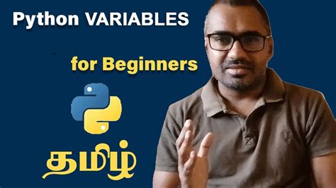 Python Variables Explained For Beginners Learn Easily In Tamil Youtube