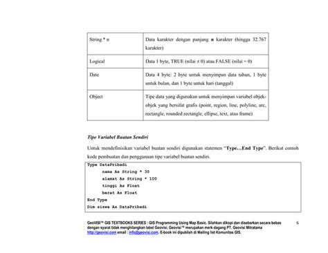 Gis Programming Using Map Info Ppt