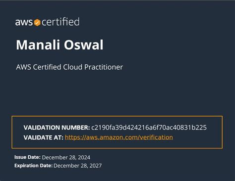 Aws Cloudcomputing Awsiam Awscertified Learningandgrowing Manali Oswal
