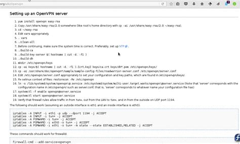 Easy Installation Of Openvpn Access Server With Fedora 23