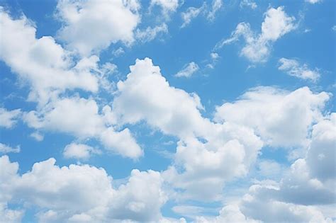 Premium Photo Cloud Patterns Creating A Textured Sky