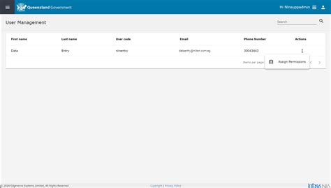 Assign Permission Roles