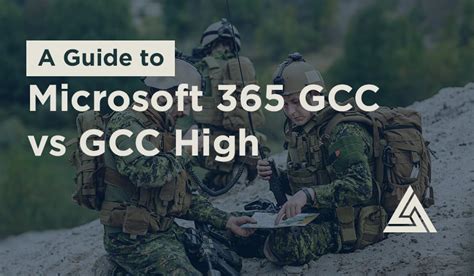 What Is Gcc High M365 For Cmmc