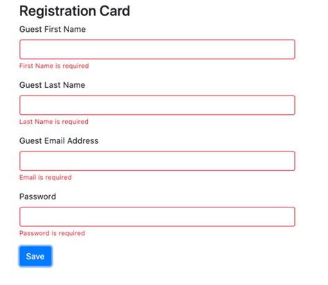 Angular 7 Form Validations Guide To Angular 7 Form Validations