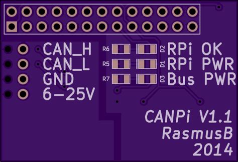 Canpi Can Bus For Raspberry Pi Osh Park