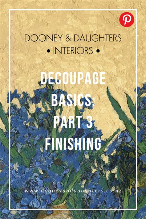 How To Blend Decoupage Decoupage Basics Dooney And Daughters