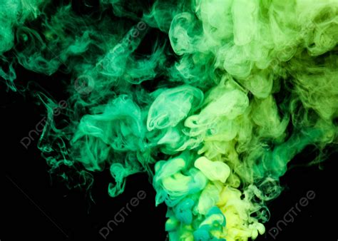 Gas Green Smoke Explosion Background And Picture For Free Download